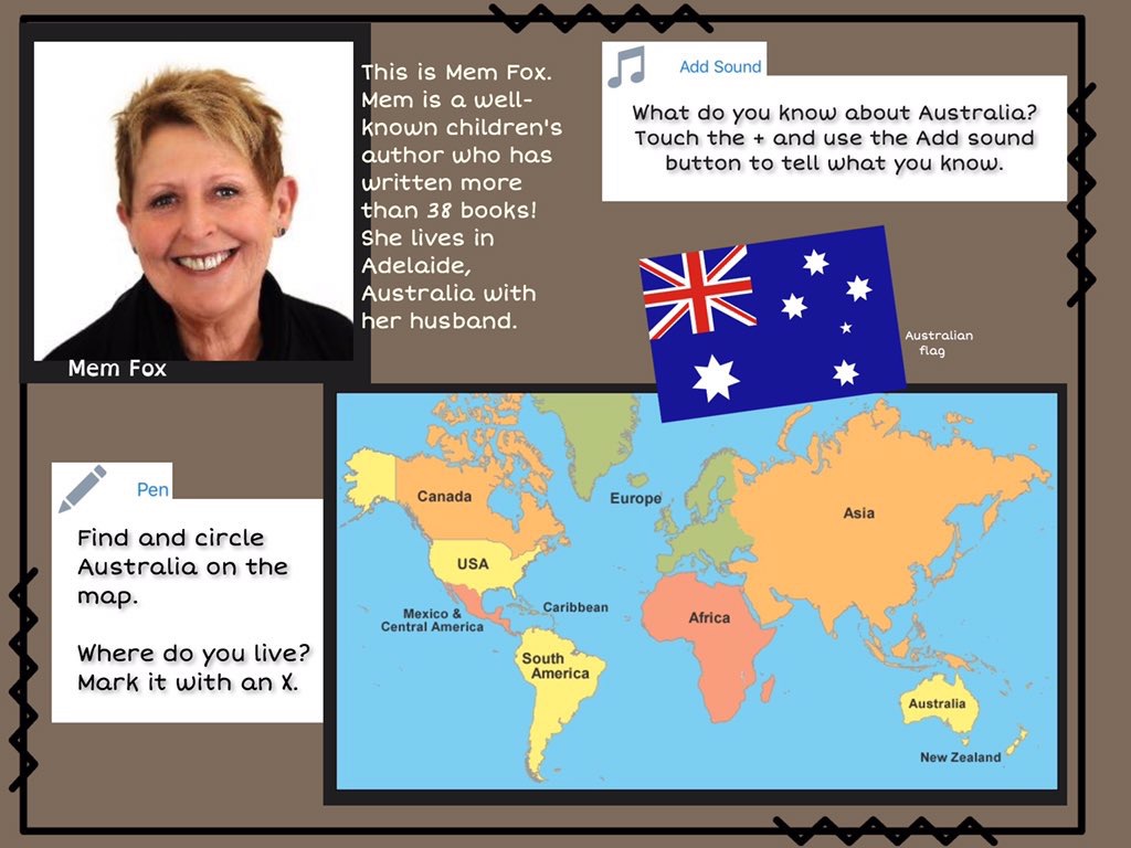 Digital Meanderings: Mem Fox & Global Read Aloud? ~ True Excitement!