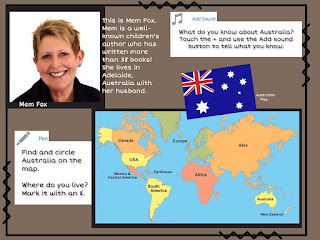 Digital Meanderings: Mem Fox & Global Read Aloud? ~ True Excitement!