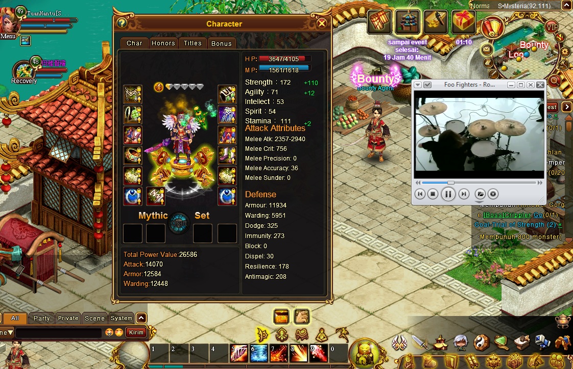 Monster Bego: Mythic Saga Online - Game Web Terbaik 2013 Dengan Basic 2.5D