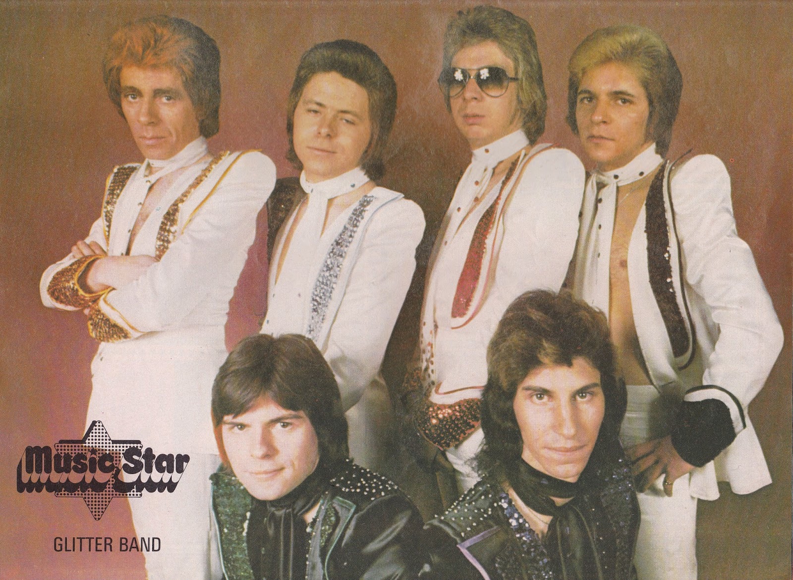 Glampop: Gary Glitter og The Glitter Band.