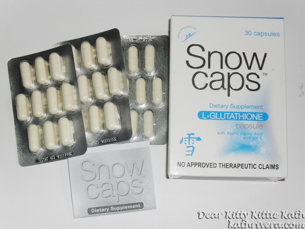 Product Review: [UPDATED 2017] Snow Caps L-Glutathione Dietary ...