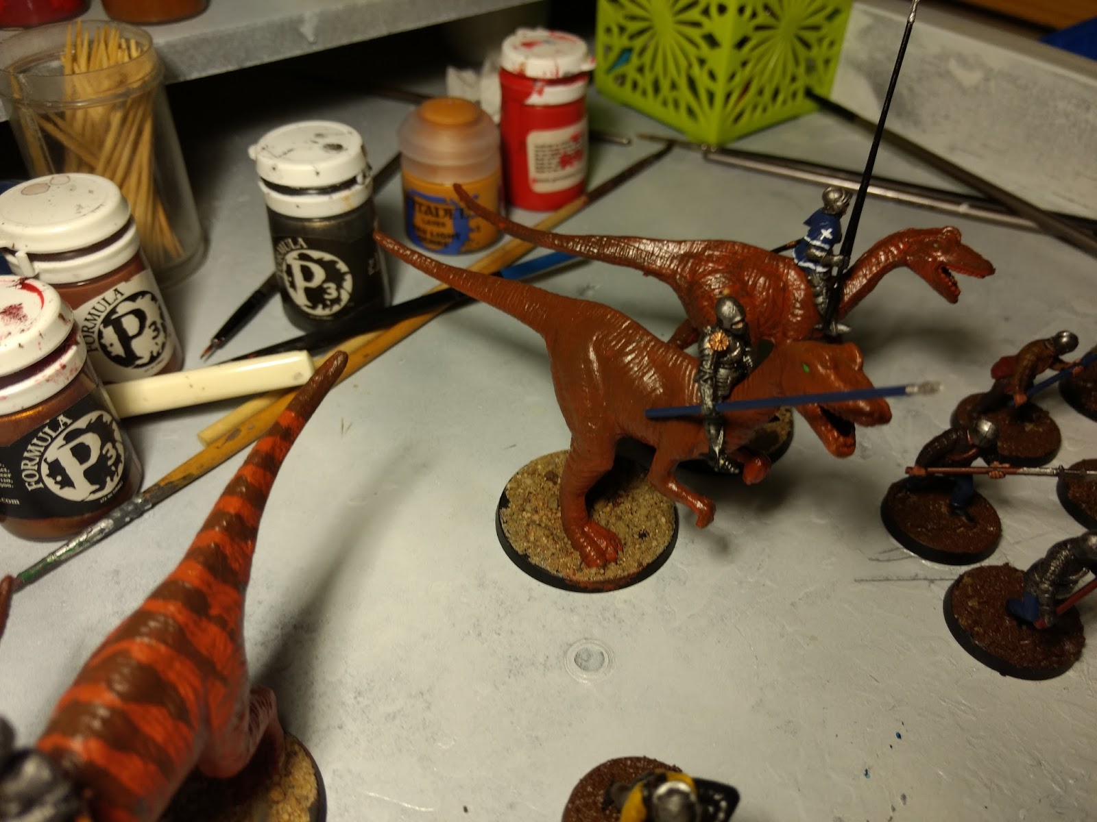 Delta Vector: Psychic Knights Riding Dinosaurs: A Lost World