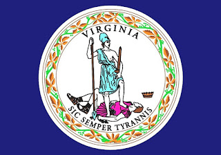 Flag And Seal Of Virginia - Virginia State Flags