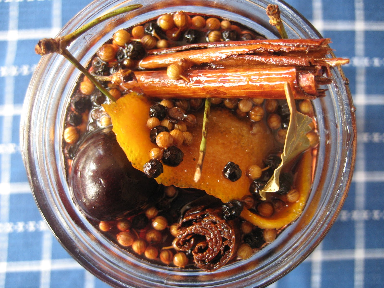 Homemade Trade: Pickled Cherries = Manhattan Time