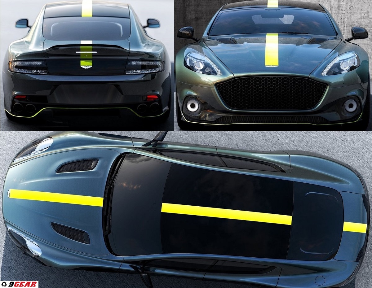 Aston Martin Rapide AMR four-door sports car