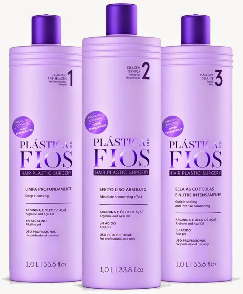 Feminina's Cabeleireiros: Plástica dos fios...antes conhecida como ...