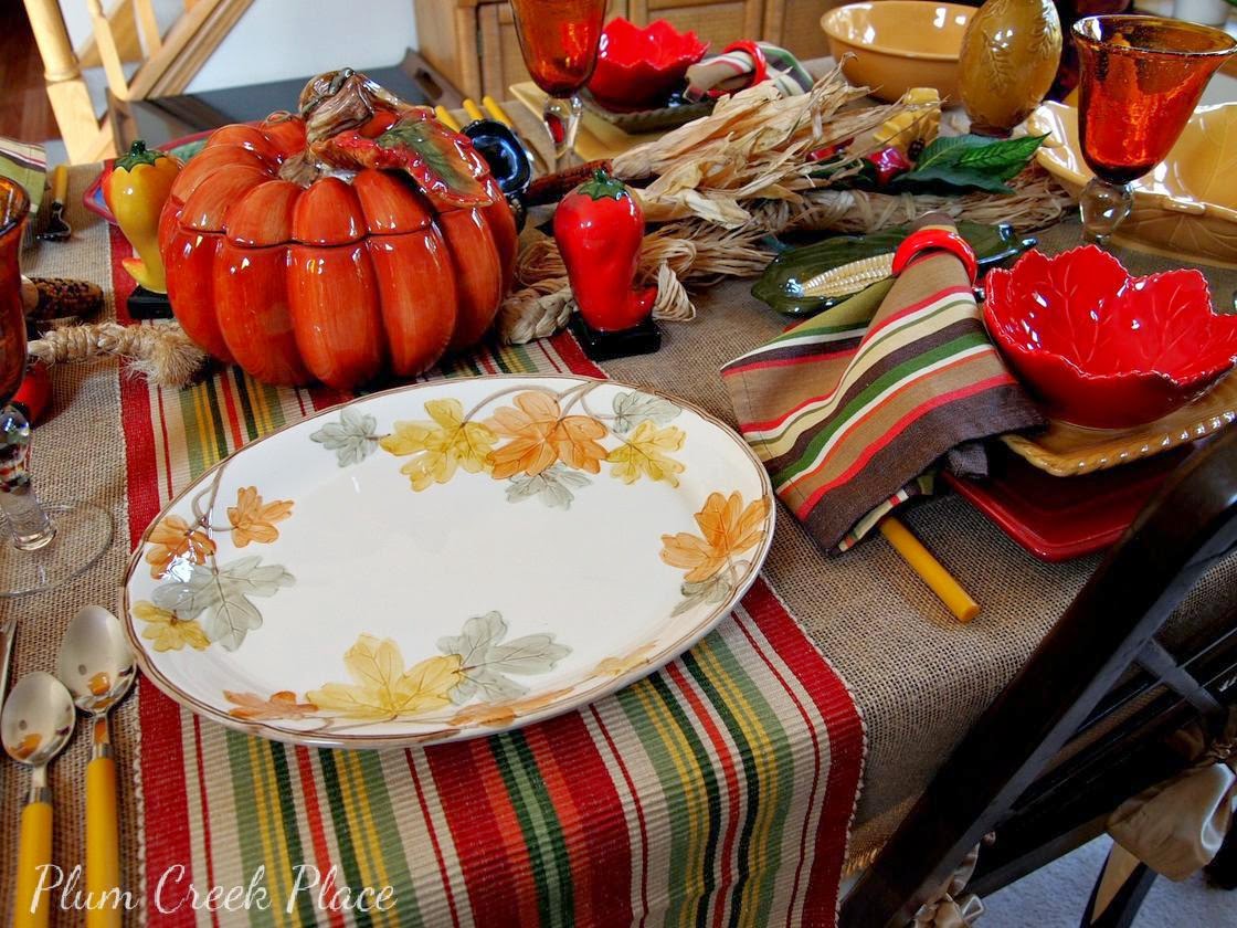 Plum Creek Place: Birthdays And Other Milestones - A Fiesta Tablescape