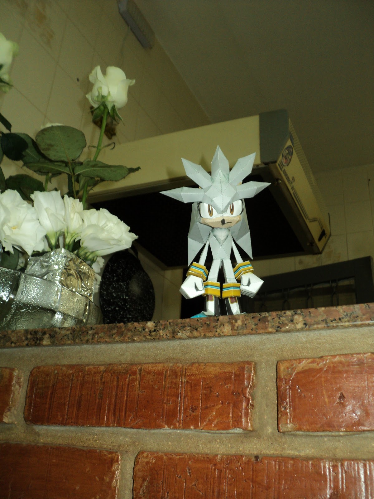 Meu Mundo de Papel - Modelos Papercraft: Novo Paper - Silver Sonic ...