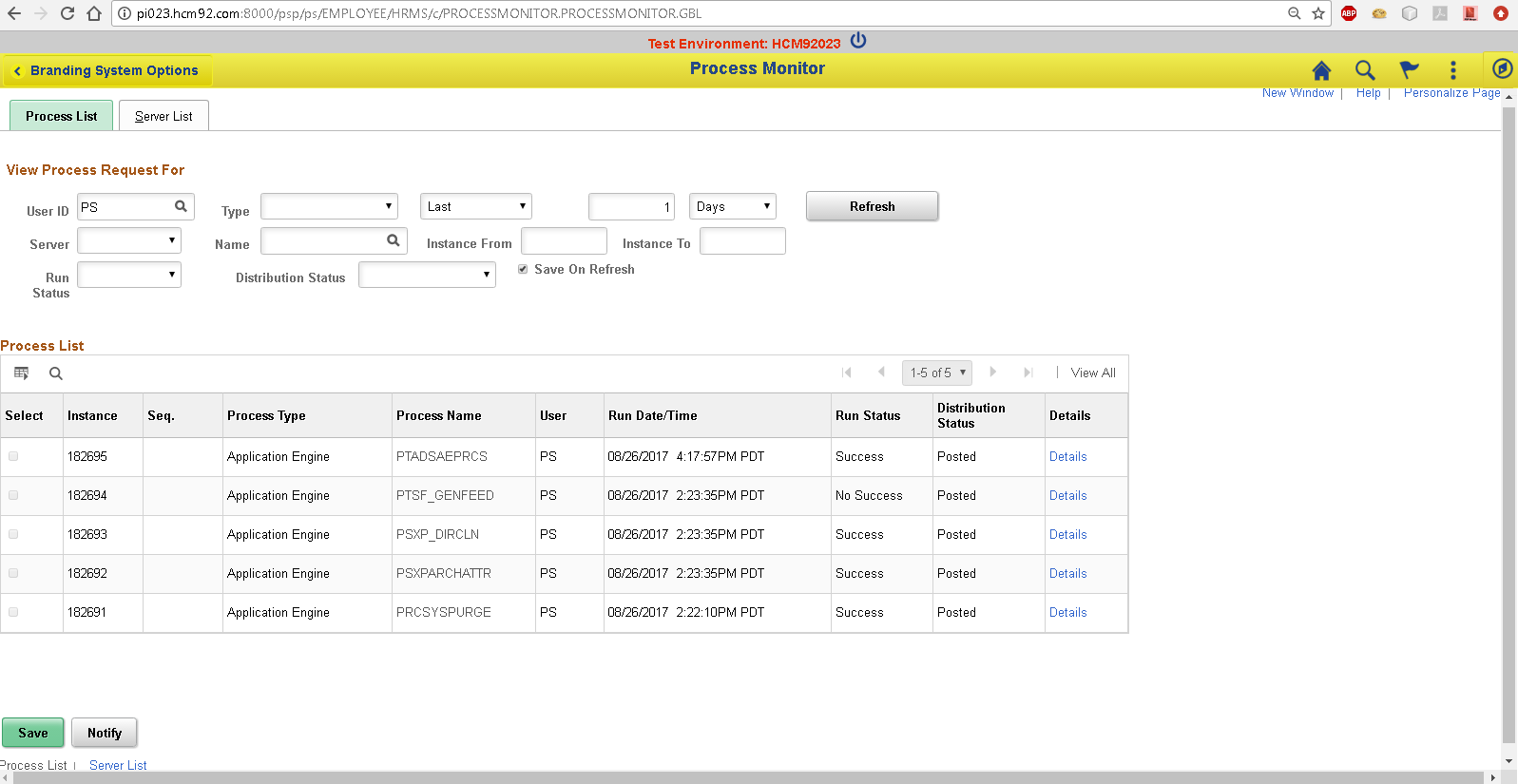 Sasank's PeopleSoft Log: PeopleTools 8.56 - Branding Review