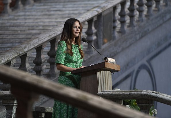 Princess Sofia attended Sophiahemmet's graduation ceremony