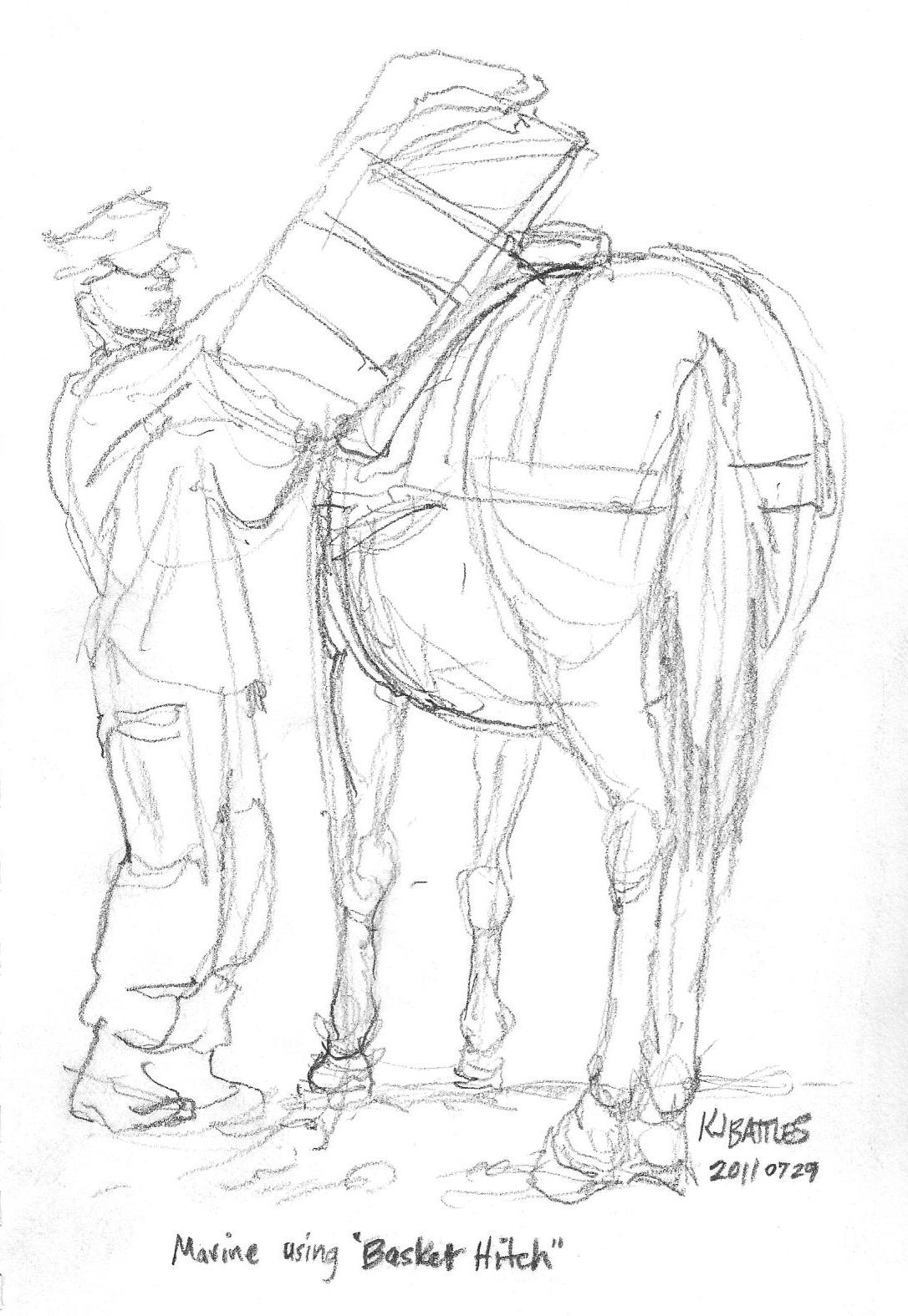 Sketchpad Warrior : Mule Train!!