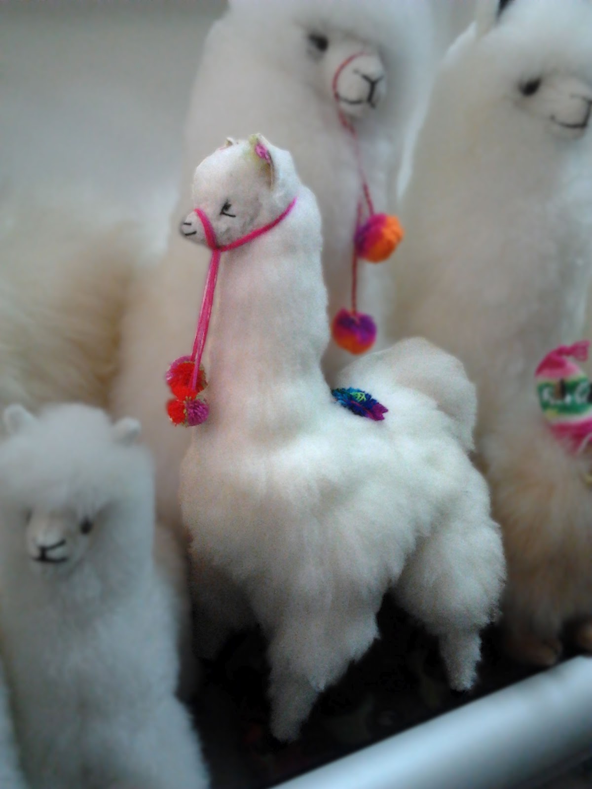 Handmade toys on Peru