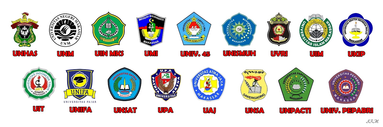 the green-hijau "agriculture": LAMBANG ATAU LOGO BEBERAPA UNIVERSITAS ...