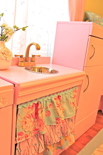 B. Creative Art with Dawn Lynn: DIY Pink Play Kitchen perfect for girls!