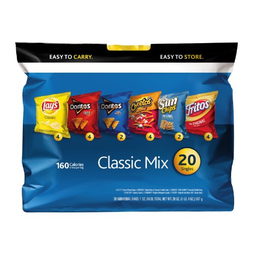 20 Pack 1oz Frito-Lay Chips Classic Mix Multipack $5.18 + Free Shipping ...