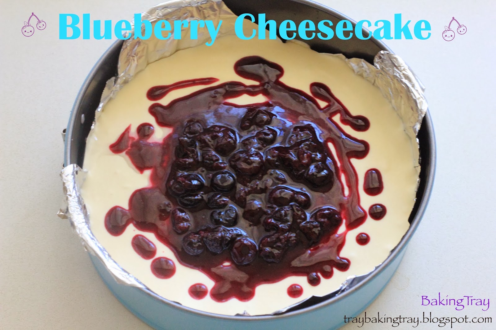 BAKING TRAY ~\________/~: Blueberry Cheesecake