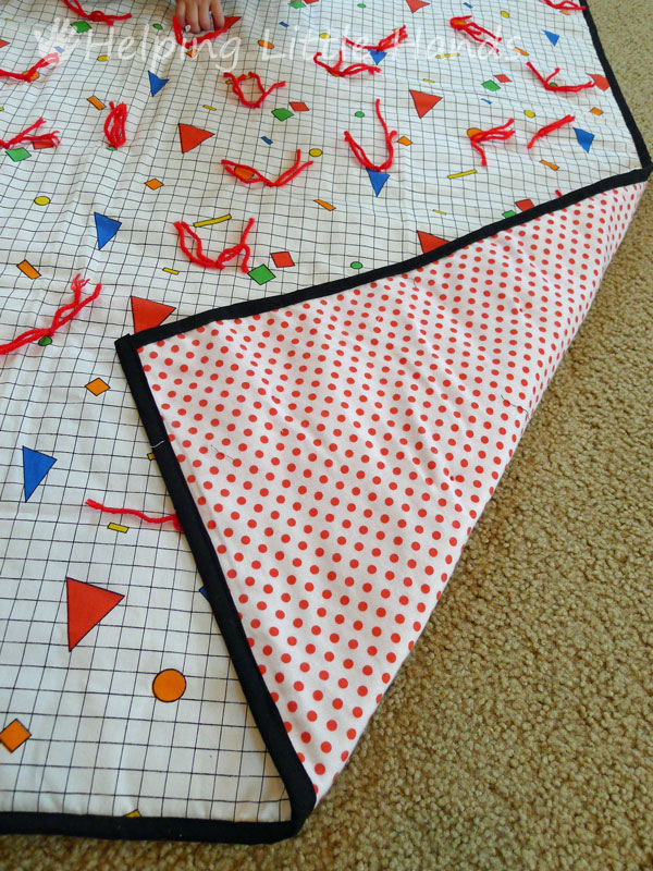 Pieces by Polly: Car Quilt (and other Hospital Quilt Finishes)