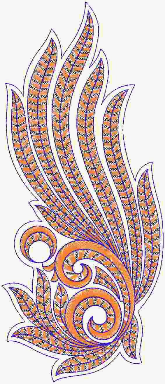 EmbDesignTube: Mesh Embroidered Patch Patterns Designs