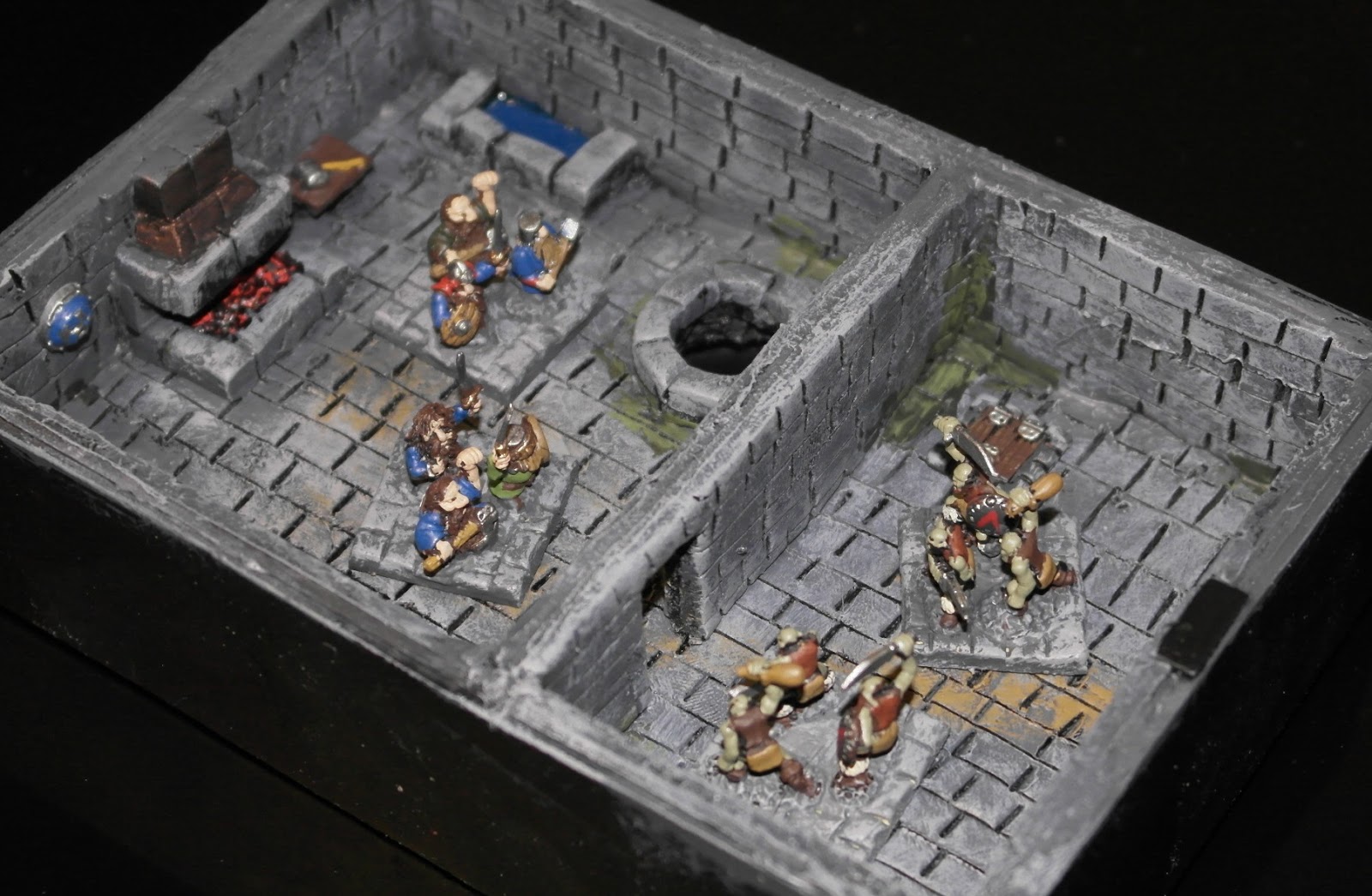 Turbil Miniatures: How to make a Dungeon room