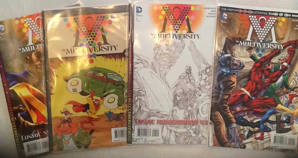 Comic Book Hunter & Gatherer: Multiversity #1 Variant Covers - Score!