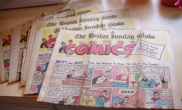 Textuality: Sunday Funnies: Five Favorite Comic Strips