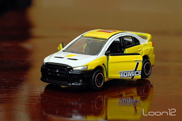 ~ My Die Cast Life ~: Tomica Shop Mitsubishi Lancer EVO X