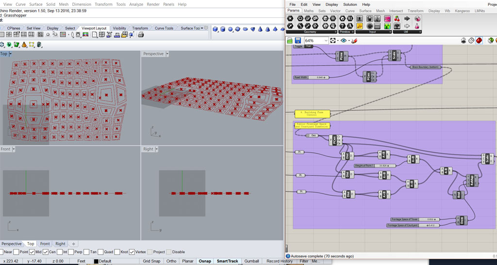 Parametric Urban Design: Saima Musharrat: ARCH 655 Project 1