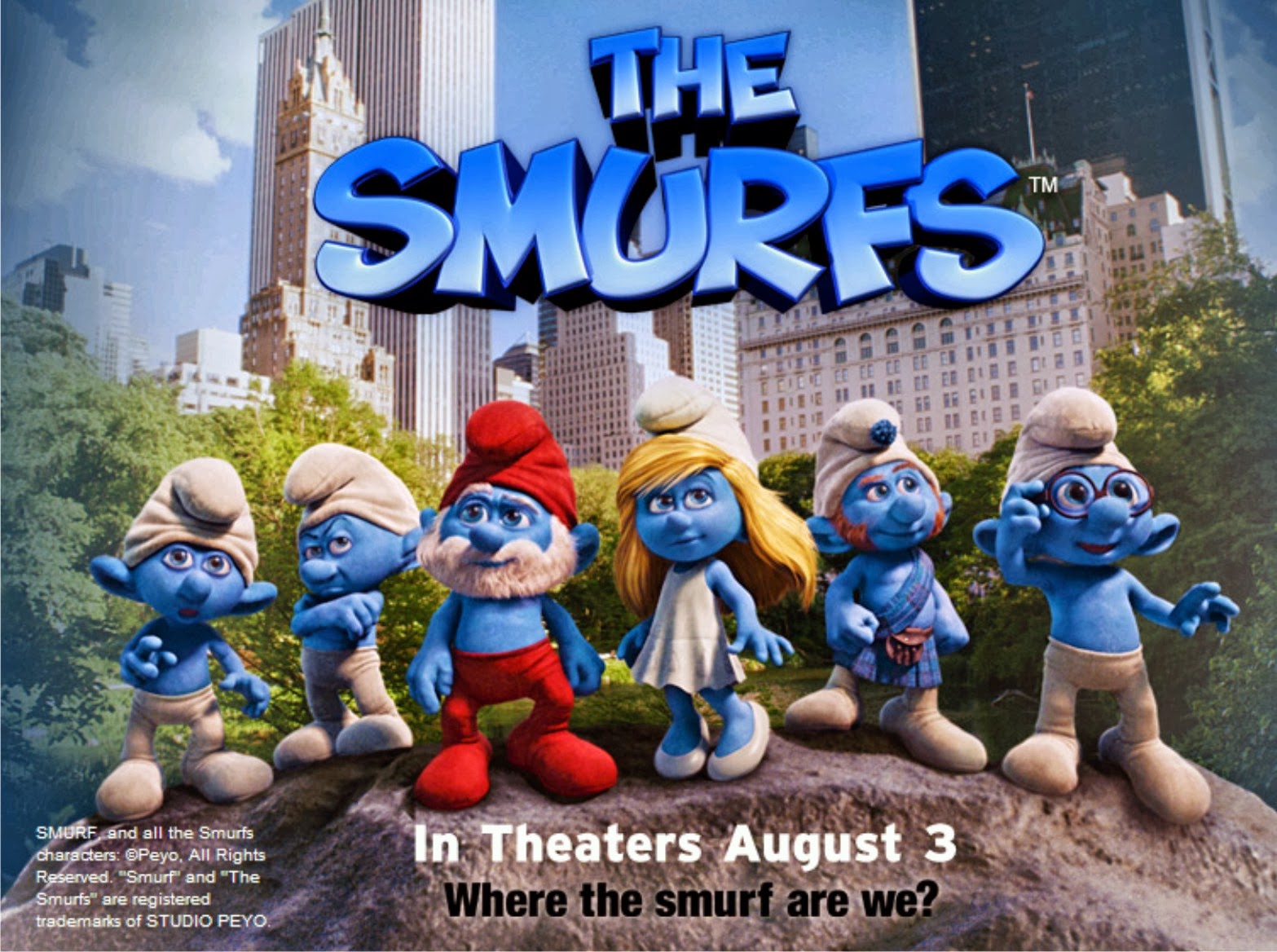 Filme: "Os Smurfs (2011)"