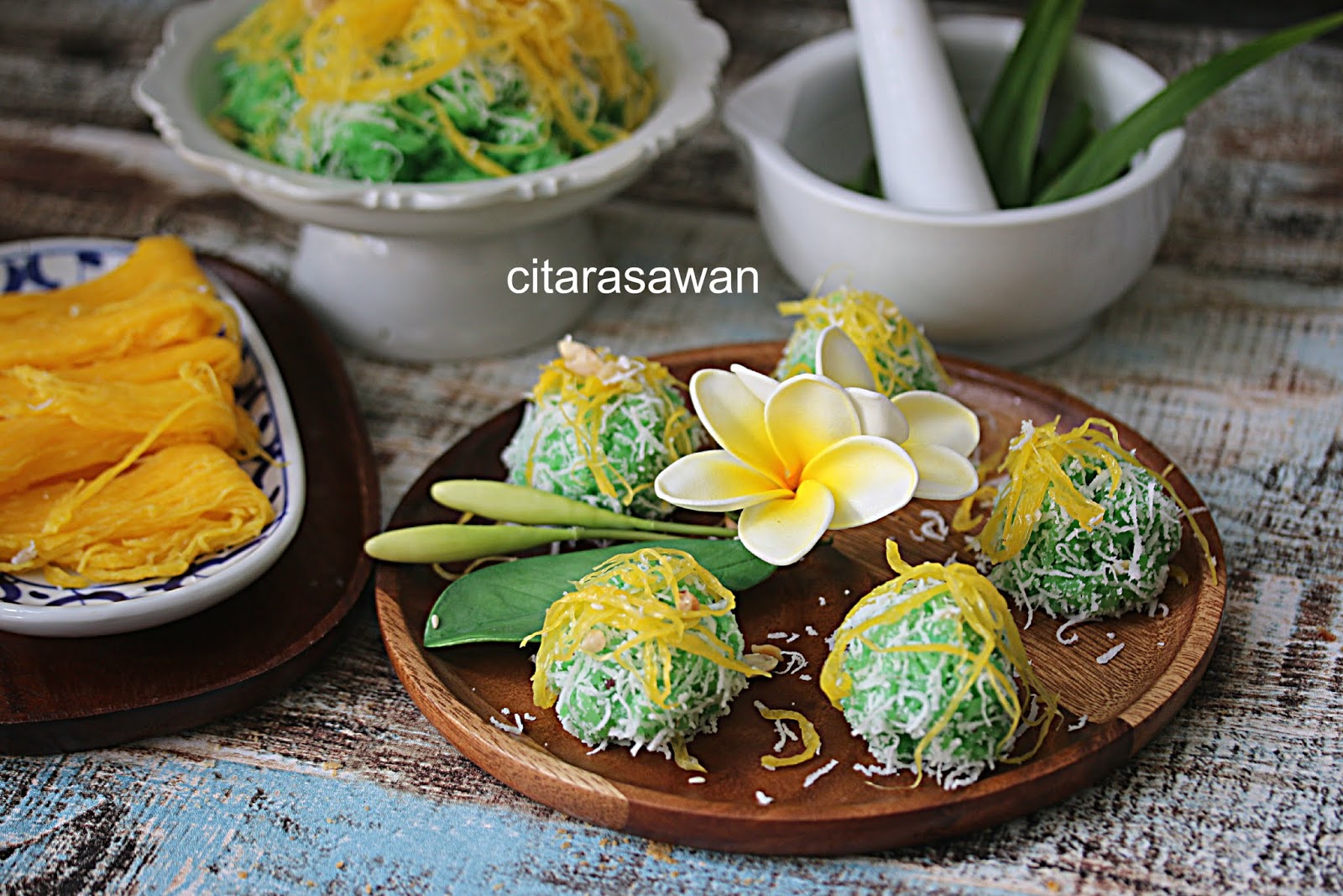 Pulut Pandan Jala Mas ~ Resepi Terbaik