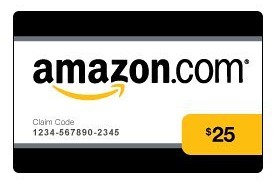 $25 Amazon Gift Card or PayPal Cash Giveaway