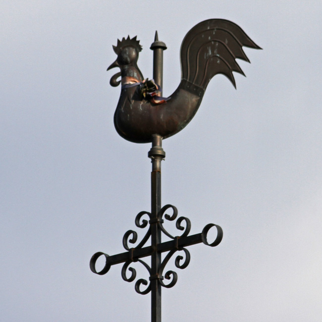 Vu par MamLéa: Coq et clocher : Allamps (54)