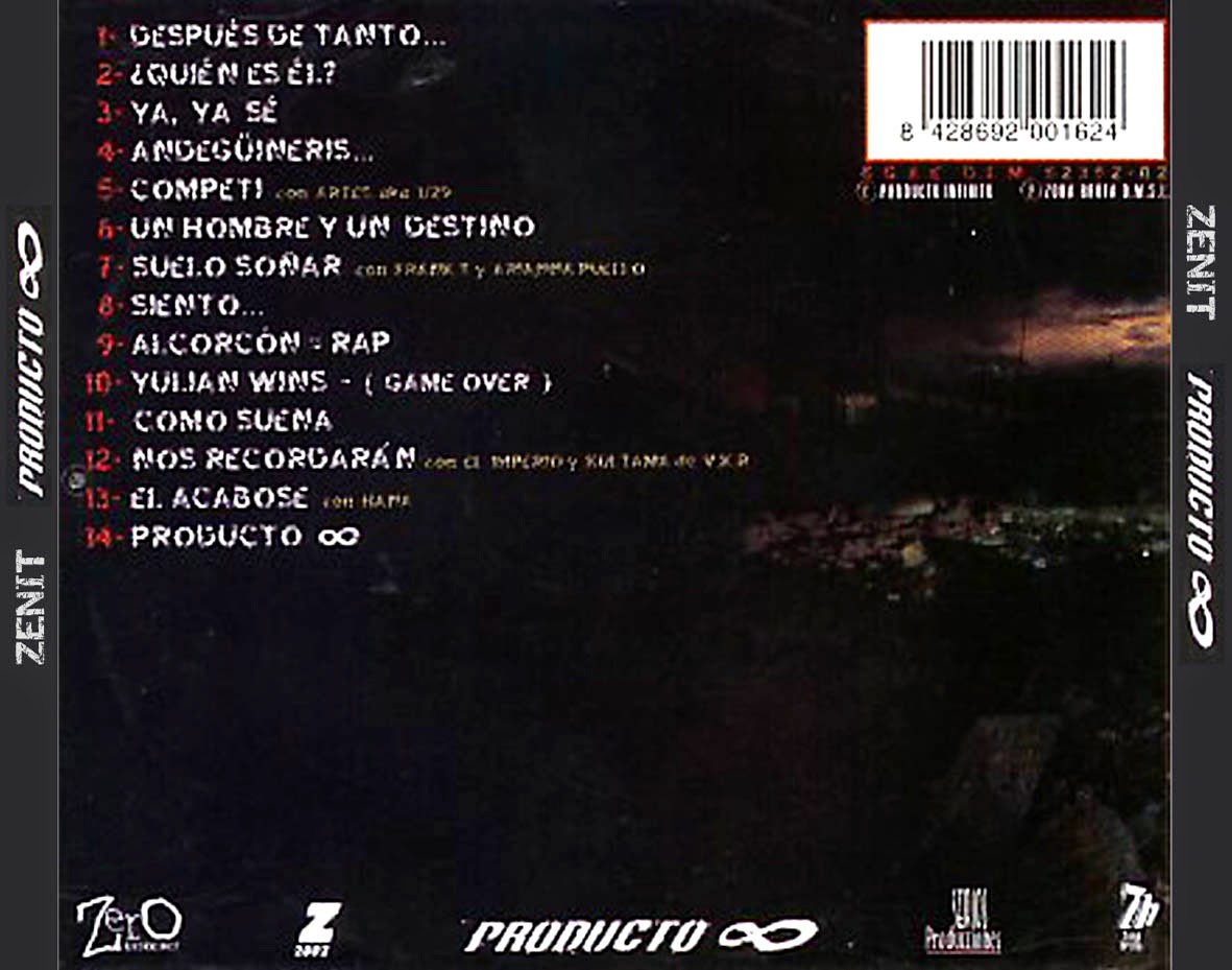 Rap Hardcore Horrorcore: Zenit Discografia