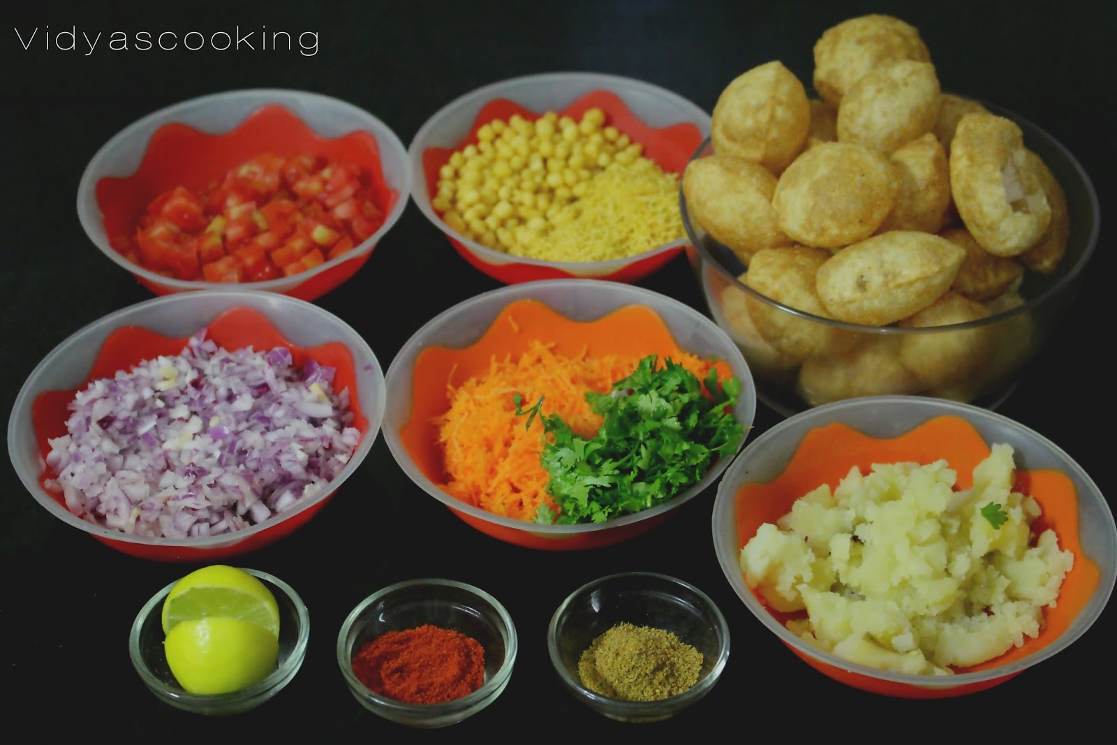 Street Food Series: Sukha Masala Puri/ Lemon Puri/ Dry Masala Puri Recipe
