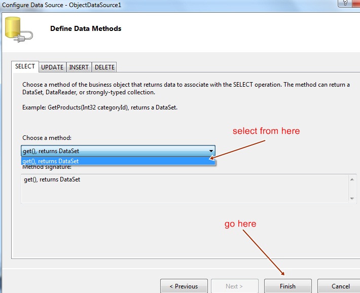 How To Use Objectdatasource Control In Applications My Tutorials