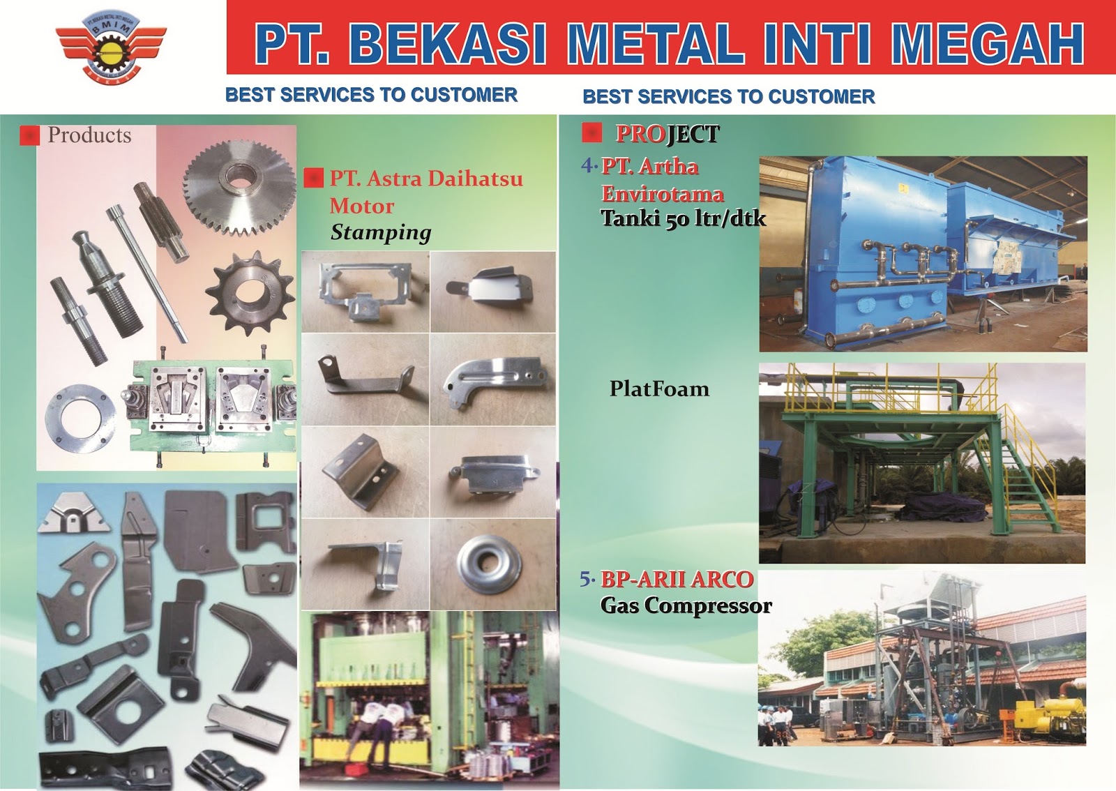 PT. BEKASI METAL INTI MEGAH: Product