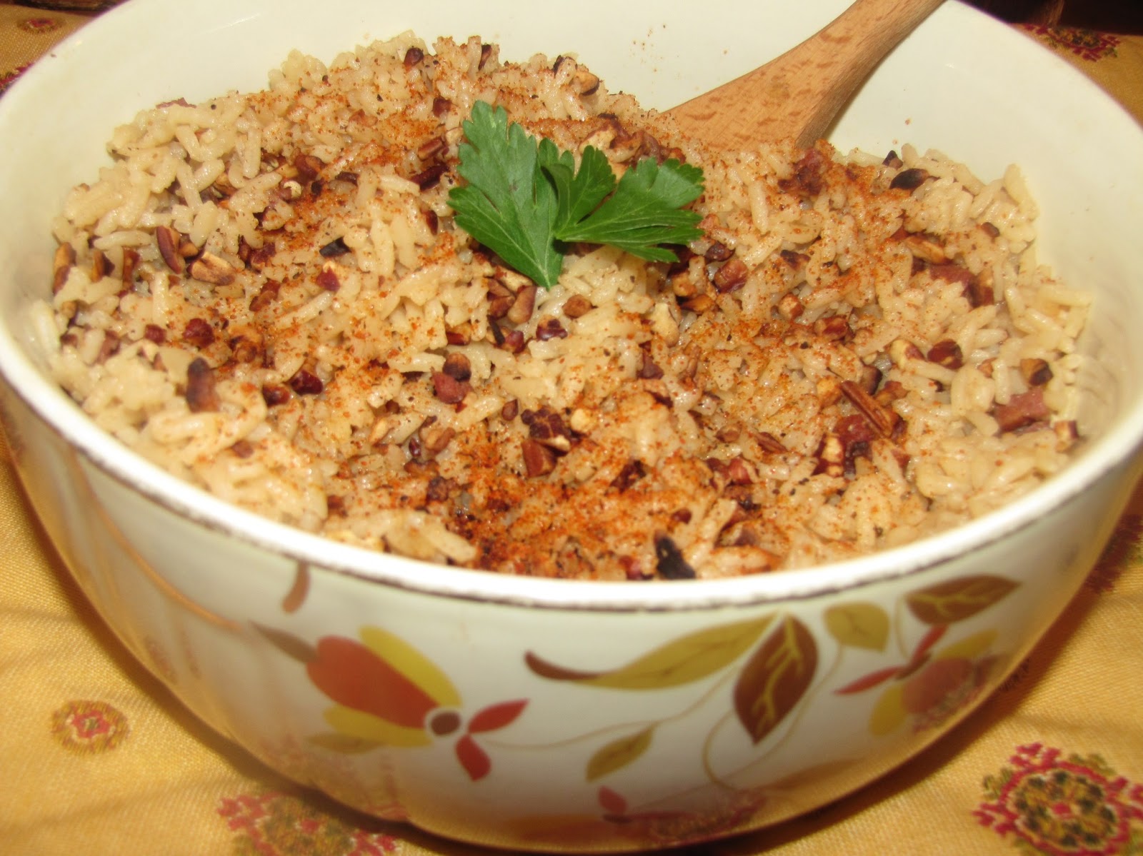 37 Cooks: Lock-n-Load Southern Pecan-Toasted Pecan Rice