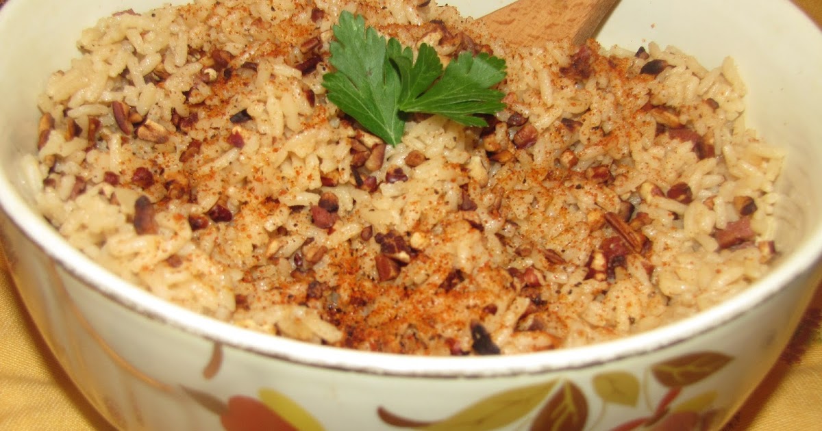 37 Cooks: Lock-n-Load Southern Pecan-Toasted Pecan Rice