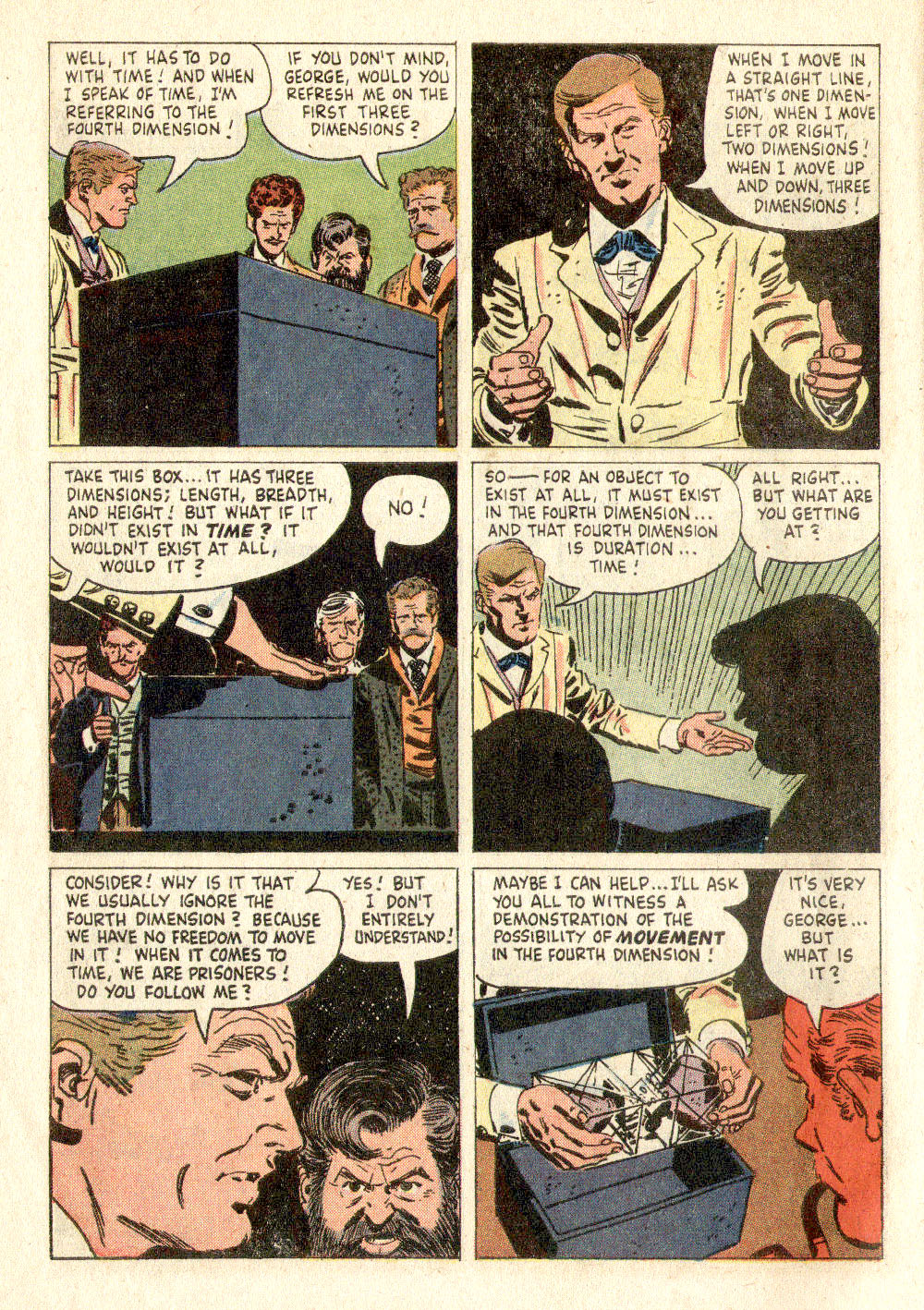The ALEX TOTH archives: TOTH - FOUR COLOR COMICS 1085 The Time Machine ...