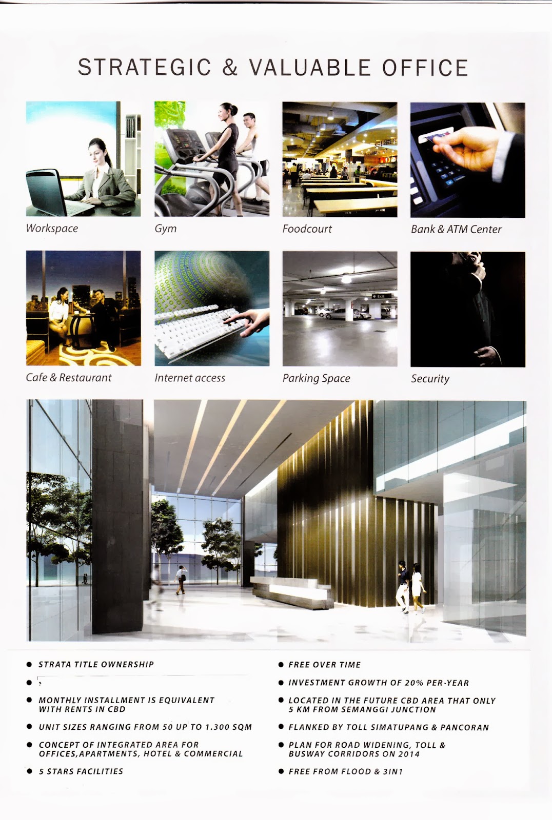 Di Jual Space / Ruang Kantor Integrity Trust Solution Tower Office di ...