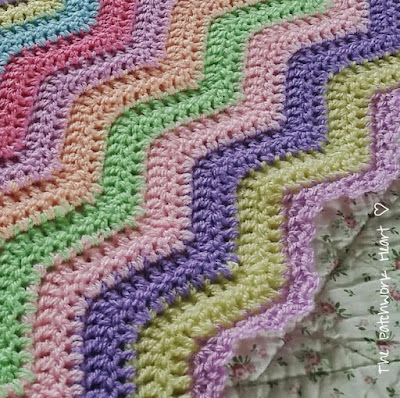 The Patchwork Heart: Simple Edging