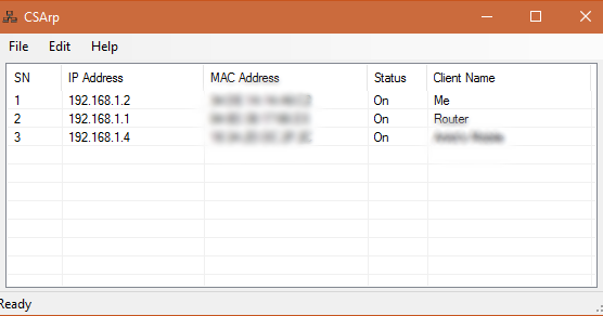 CodeWorth: CSArp Netcut