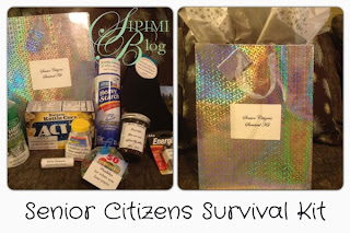 Saw it, Pinned it, Made it.: Senior Citizens Survival Kit