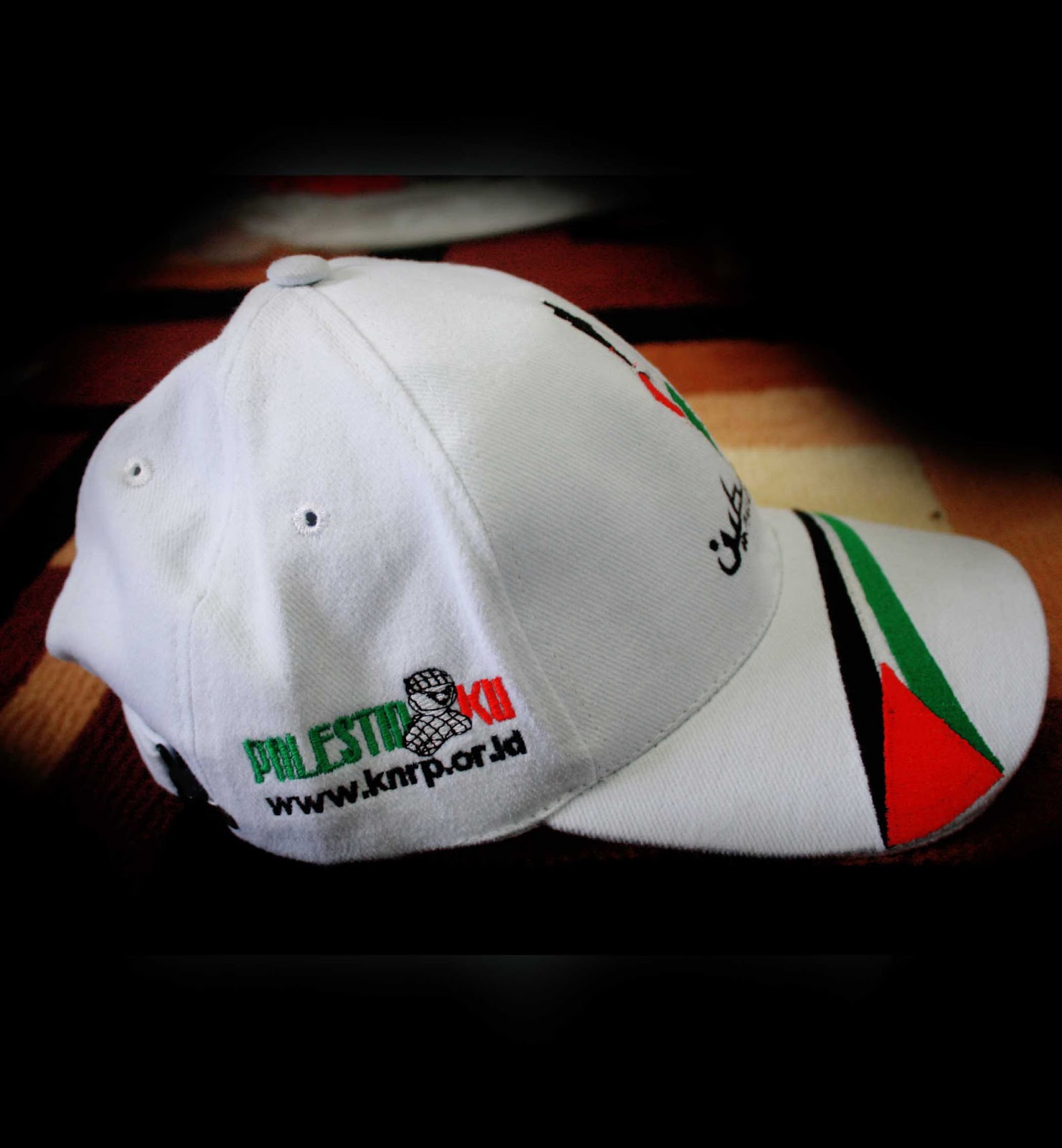 Topi Free Plaestine Putih Istana Palestine | Istana Palestine