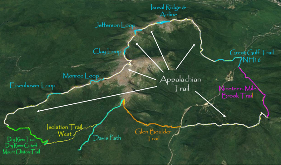 Hiking in the White Mountains: The Wild Isolated Presidents ...