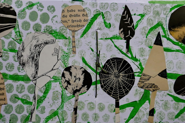 mano's welt: kunstschachtel nr 21/2018, scherben / papierliebe am montag