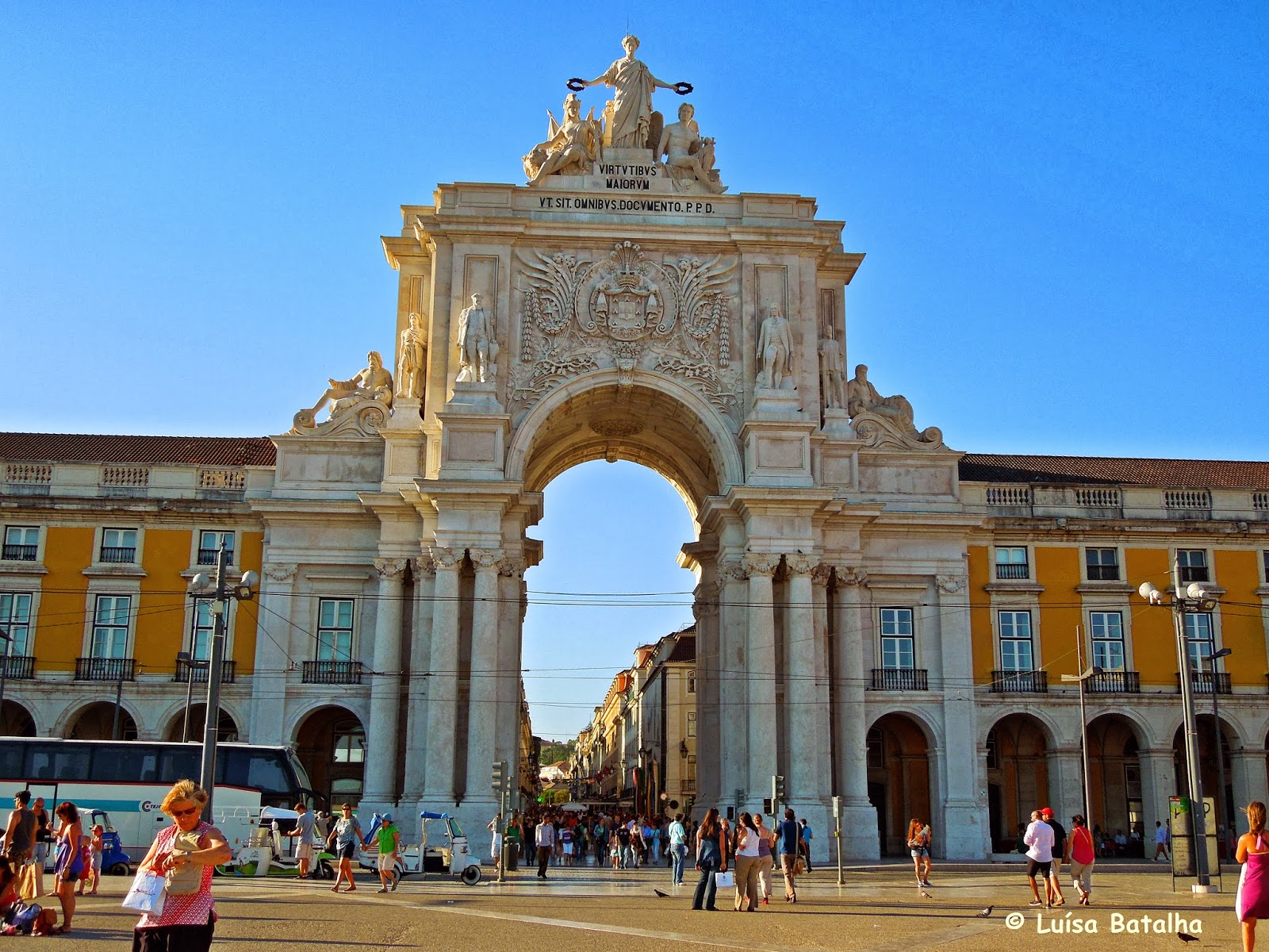 Viajar de Mochila às Costas: Arco da Rua Augusta - Lisboa