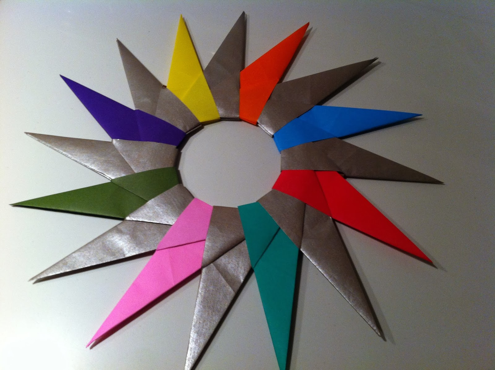 Mariposas de Origami: Shuriken