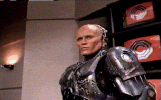 Robocop without helmet