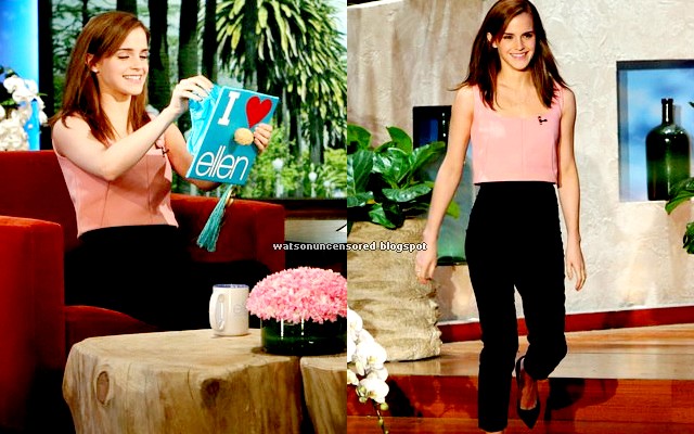 Emma Watson Updates: Emma Watson will be on The Ellen Degeneres show on ...