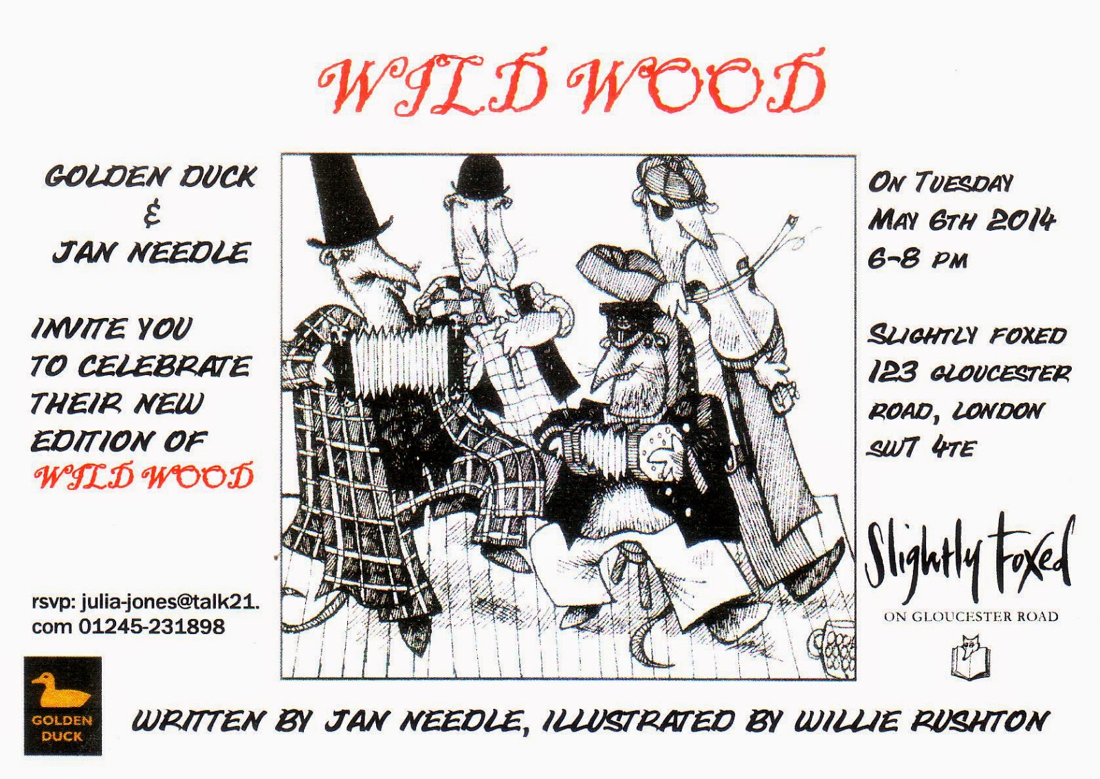 On the toot, with drum and floot! By Jan Needle